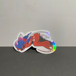 Pokémon Scarlet Violet Koraidon Miraidon Sleepy Sticker - Etsy