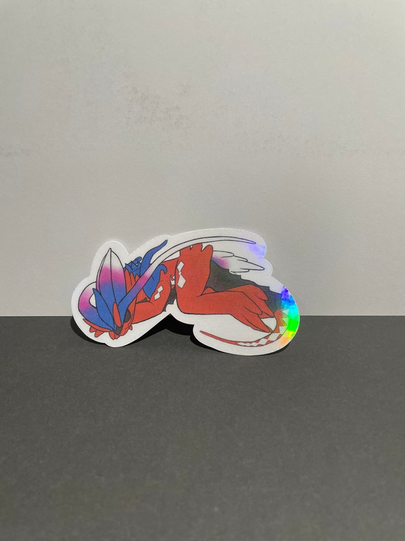 Pokémon Scarlet Violet Koraidon Miraidon Sleepy Sticker - Etsy