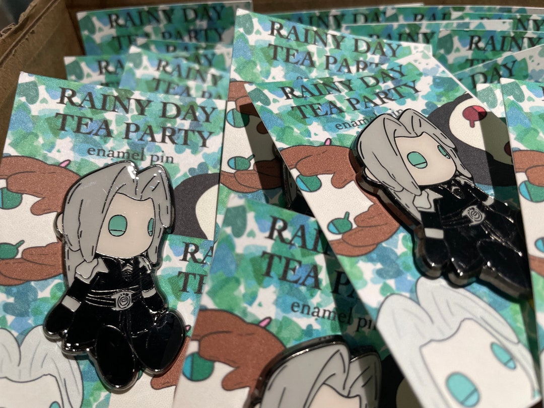 Final Fantasy VII FF7 Tiny Sephiroth Enamel Pin - Etsy