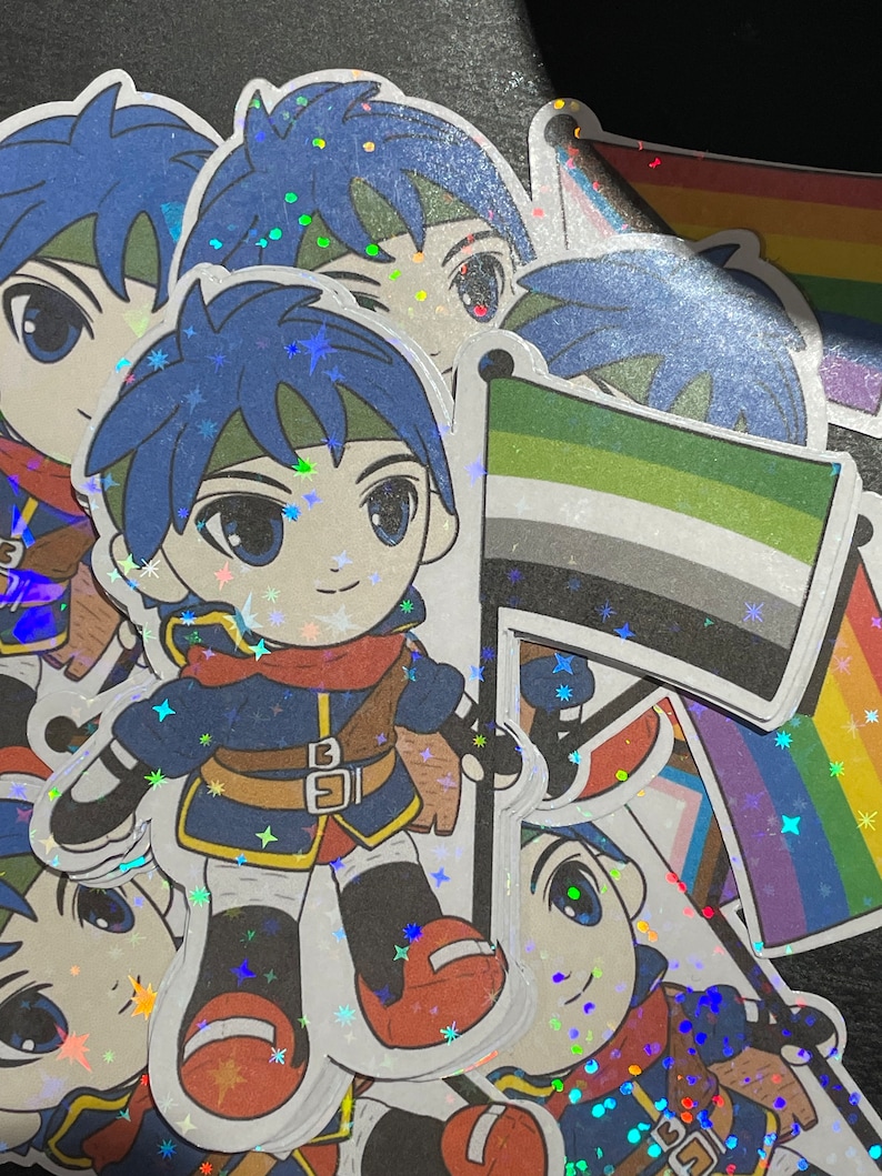 Ike Fire Emblem Pride Flag Sticker - Etsy