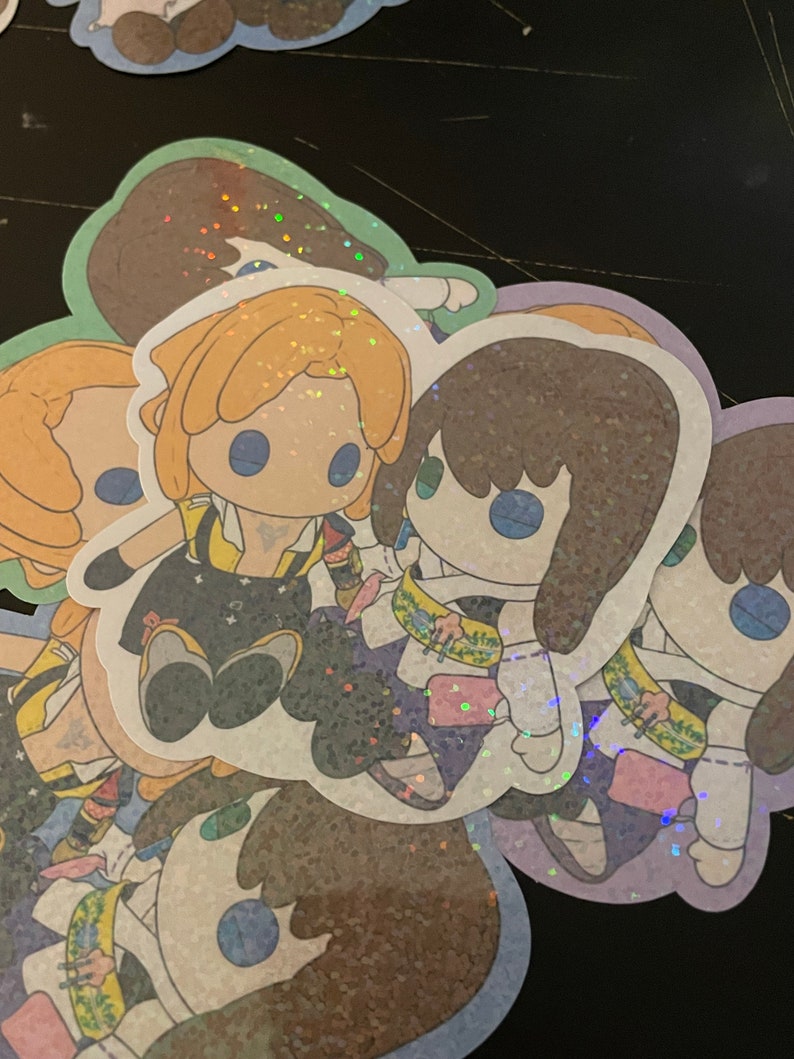 Final Fantasy X FF10 Chibi Tidus and Yuna Sticker - Etsy