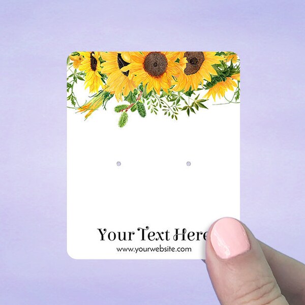 Custom Earring Cards - Etsy