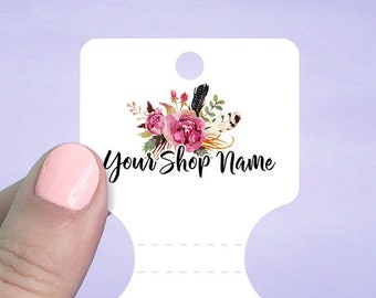 Fold Over Hang Tag | Etsy