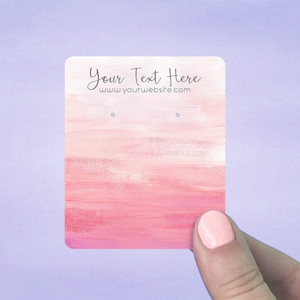 Custom Earring Cards - Etsy