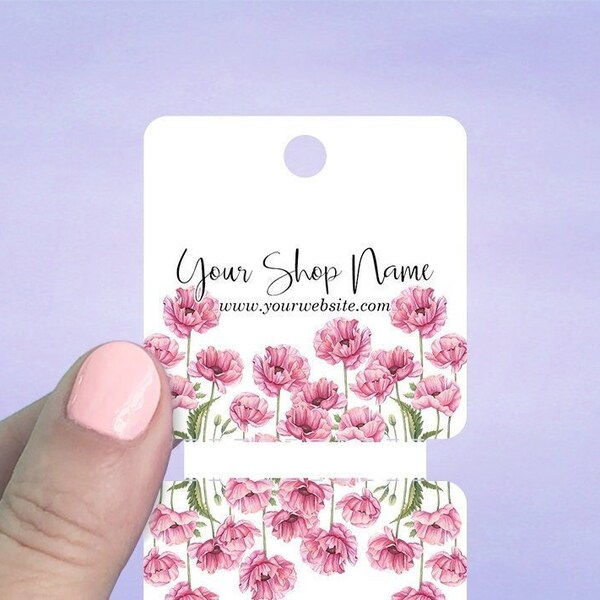 Fold Over Hang Tags - Etsy