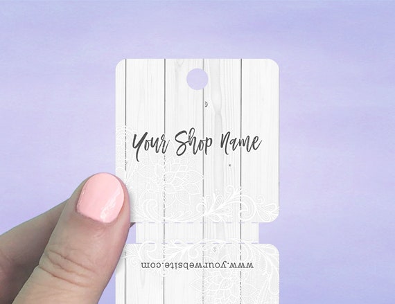 Custom Fold Over Tags 45 Pcs Hang Tags Personalized Tags - Etsy