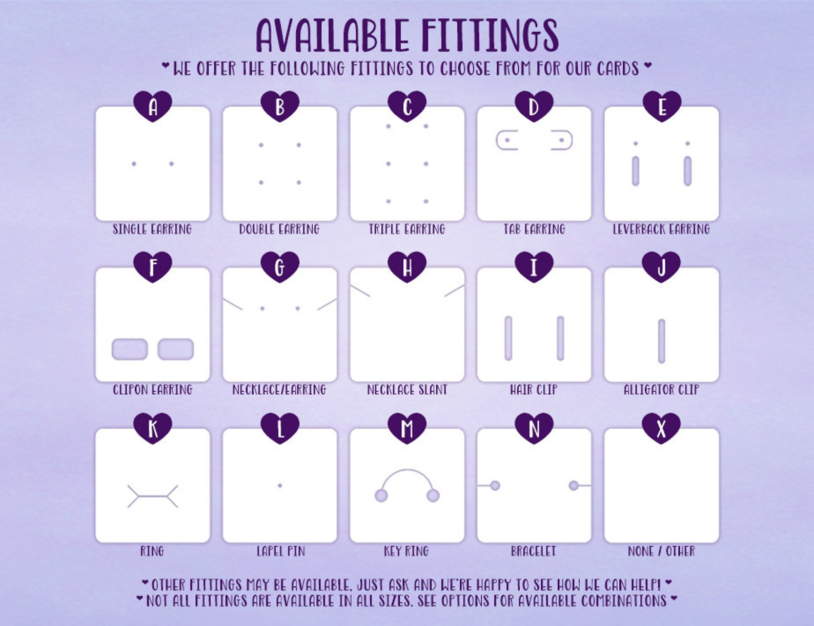 Personalized Jewelry Display Cards Earring Cards Necklace | Etsy