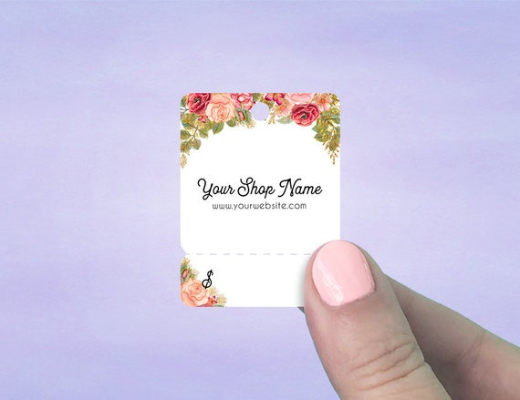 Tear Off Hang Tags 95 pcs Hang Tags Personalized Tags Price | Etsy