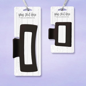 Claw Clip Cards, Personalized Packaging and Hanging Cards for 2" and 4 ...