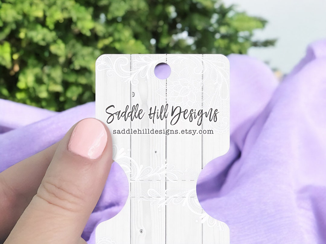 Small Custom Fold Over Tags 60 Pcs, Hang Tags, Personalized Tags, Price ...