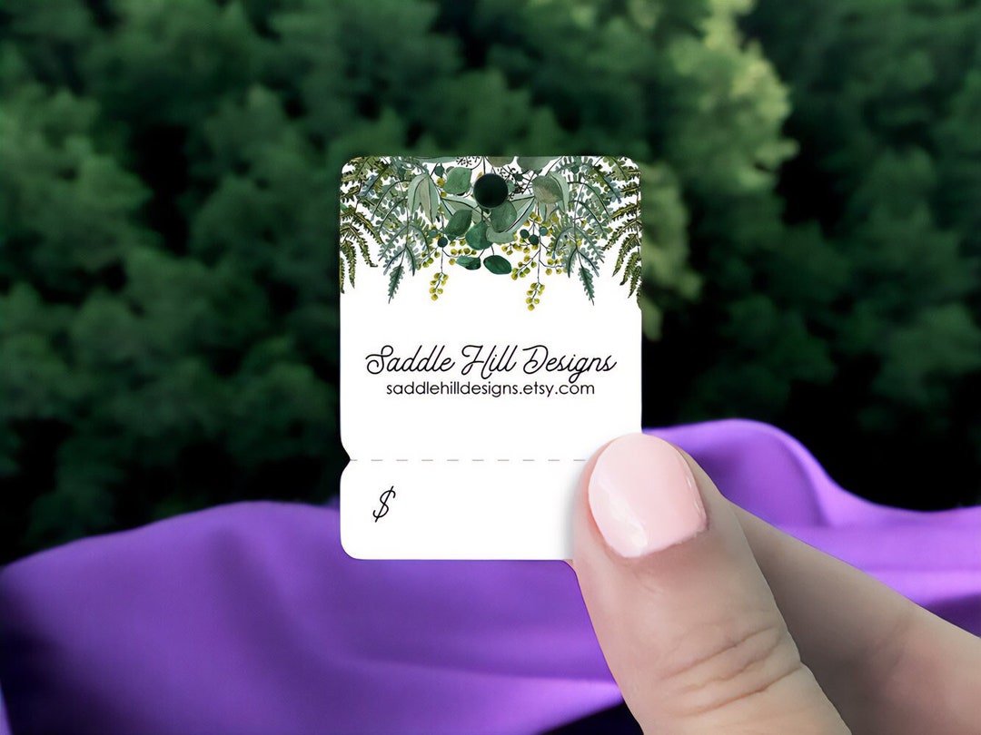 Tear off Hang Tags 95 Pcs, Hang Tags, Personalized Tags, Price Tags ...