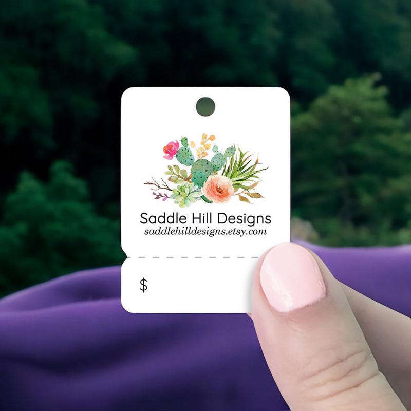 Perforated Hang Tags - Etsy