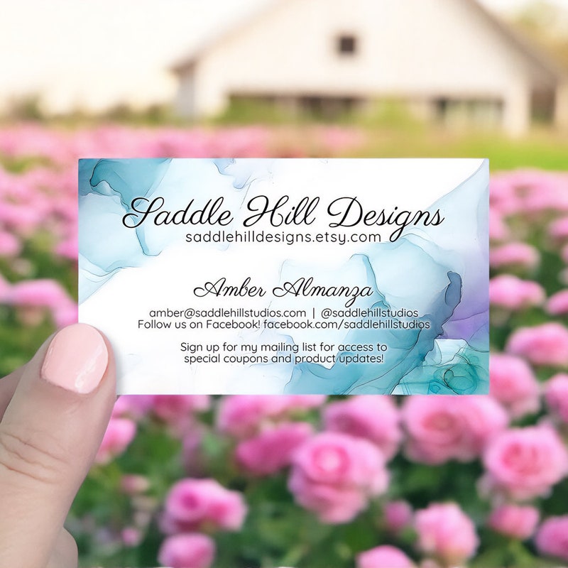 Calling Card Design - Etsy