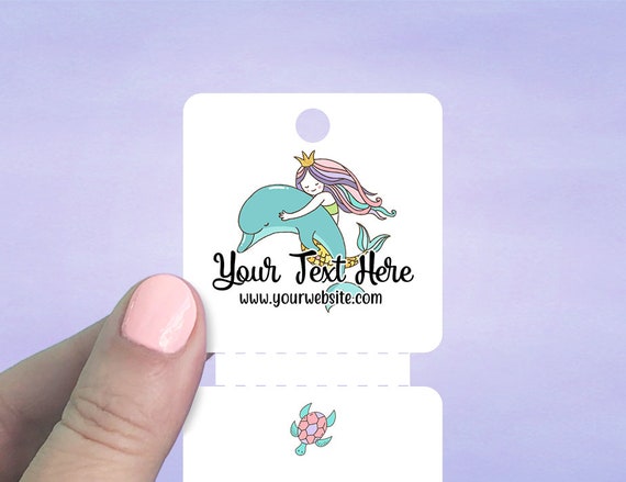 Custom Fold Over Tags Hang Tags Personalized Tags Price | Etsy