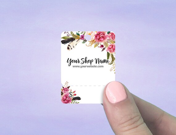 Tear Off Hang Tags 95 pcs Hang Tags Personalized Tags Price | Etsy