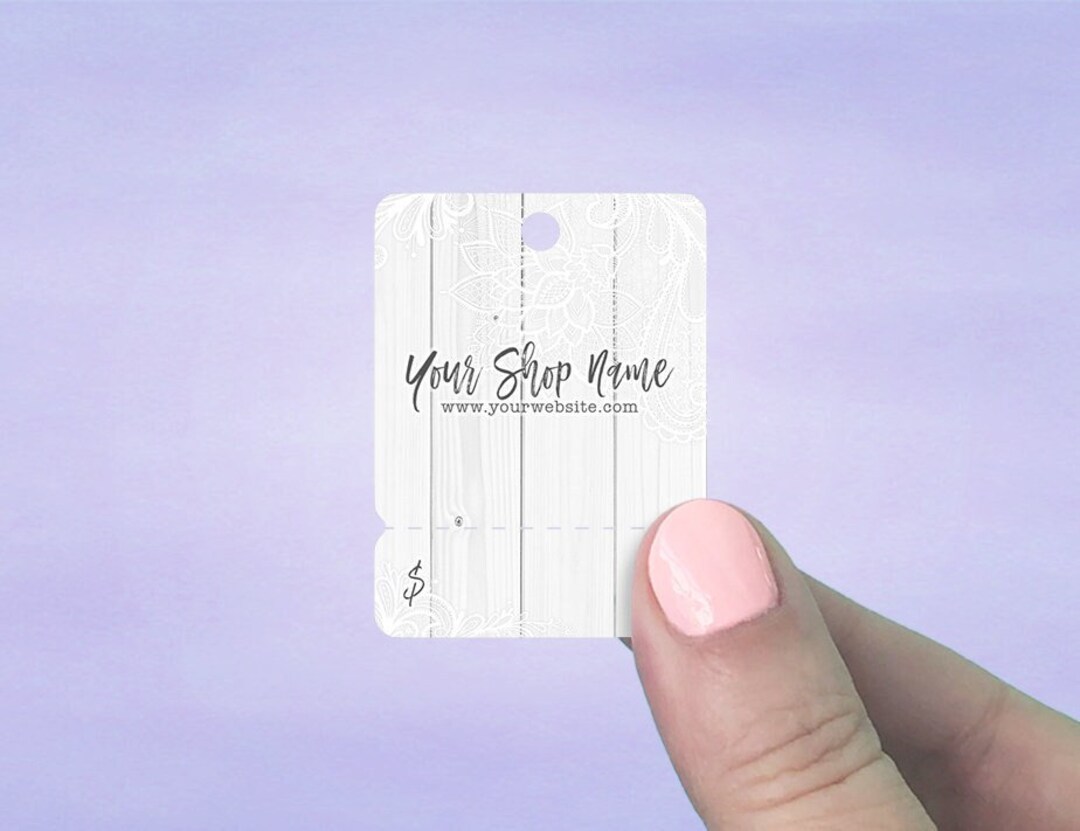 Tear off Hang Tags 95 Pcs, Hang Tags, Personalized Tags, Price Tags ...
