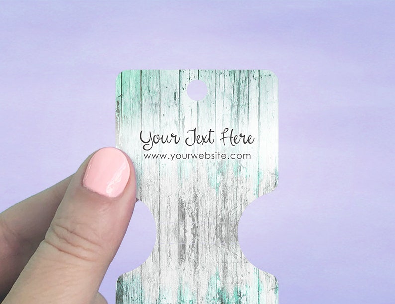 Small Custom Fold Over Tags 60 Pcs Hang Tags Personalized - Etsy