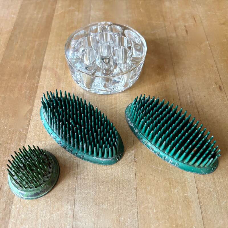 Vintage Flower Frog - Etsy