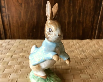 Porcelain Rabbit Figurine - Etsy