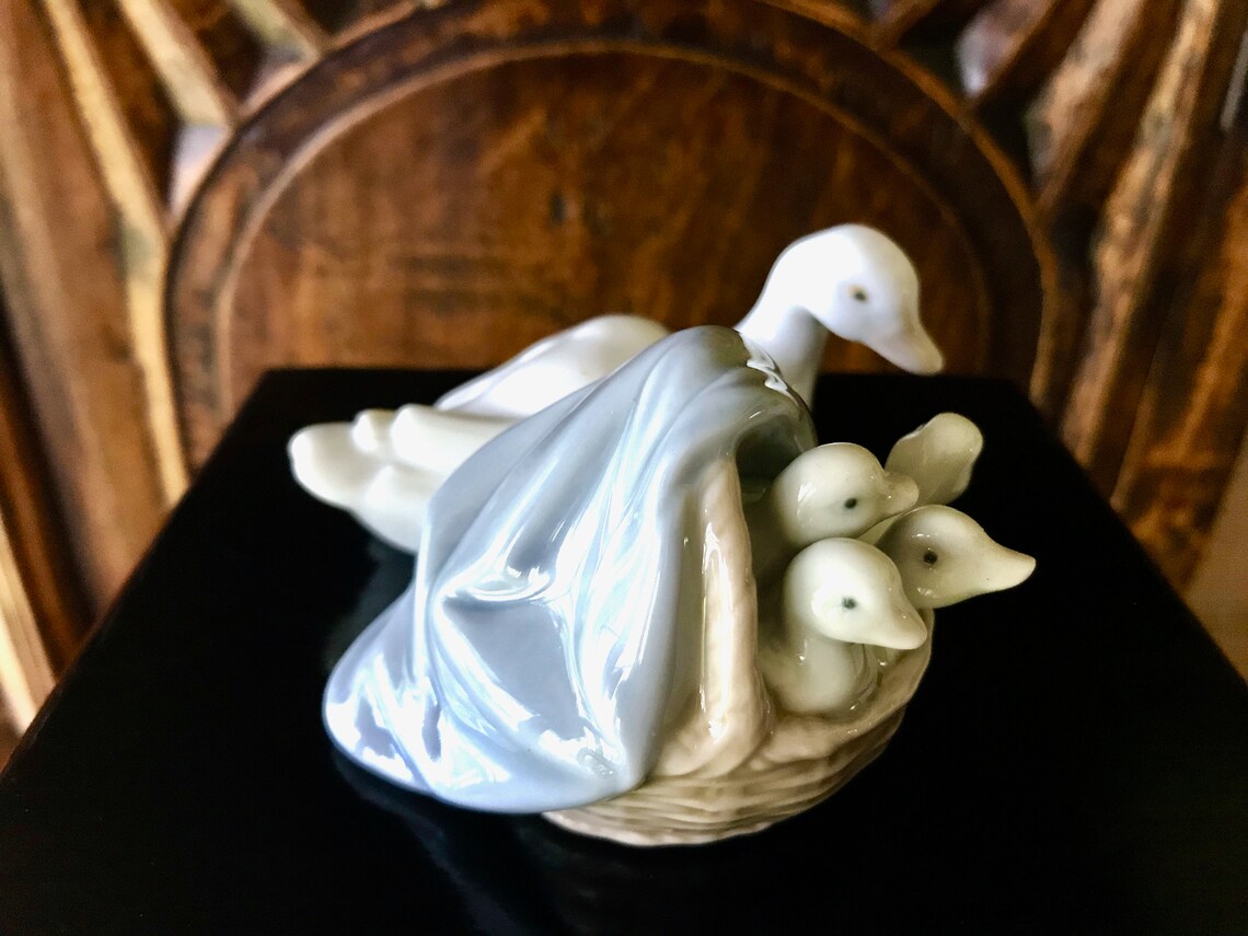 Lladro Ducklings Porcelain Figurine Handmade in Spain 1971-1974 - Etsy