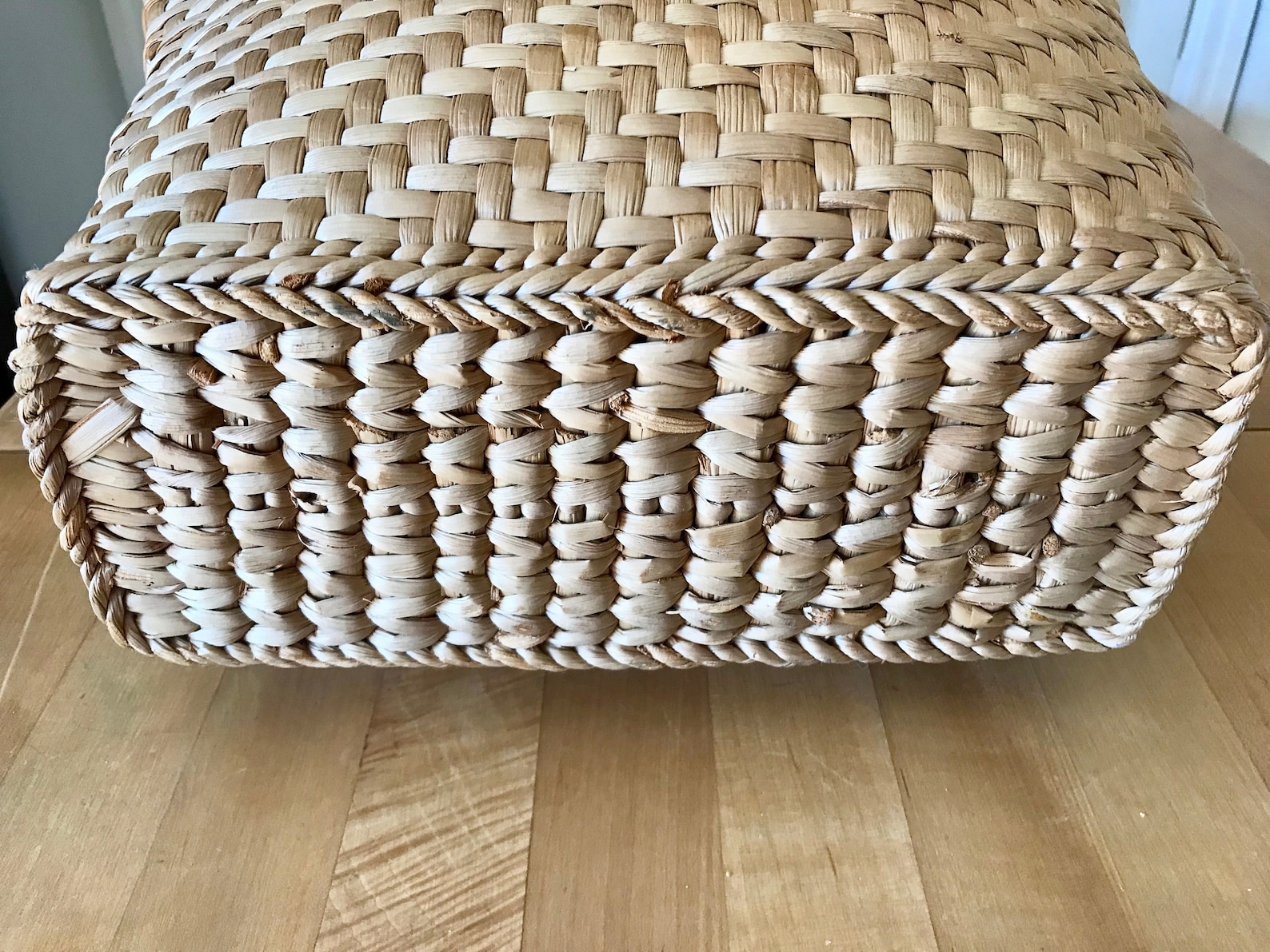 Red Polka Dot Lined Woven Straw Tote / Vintage Golden Straw | Etsy