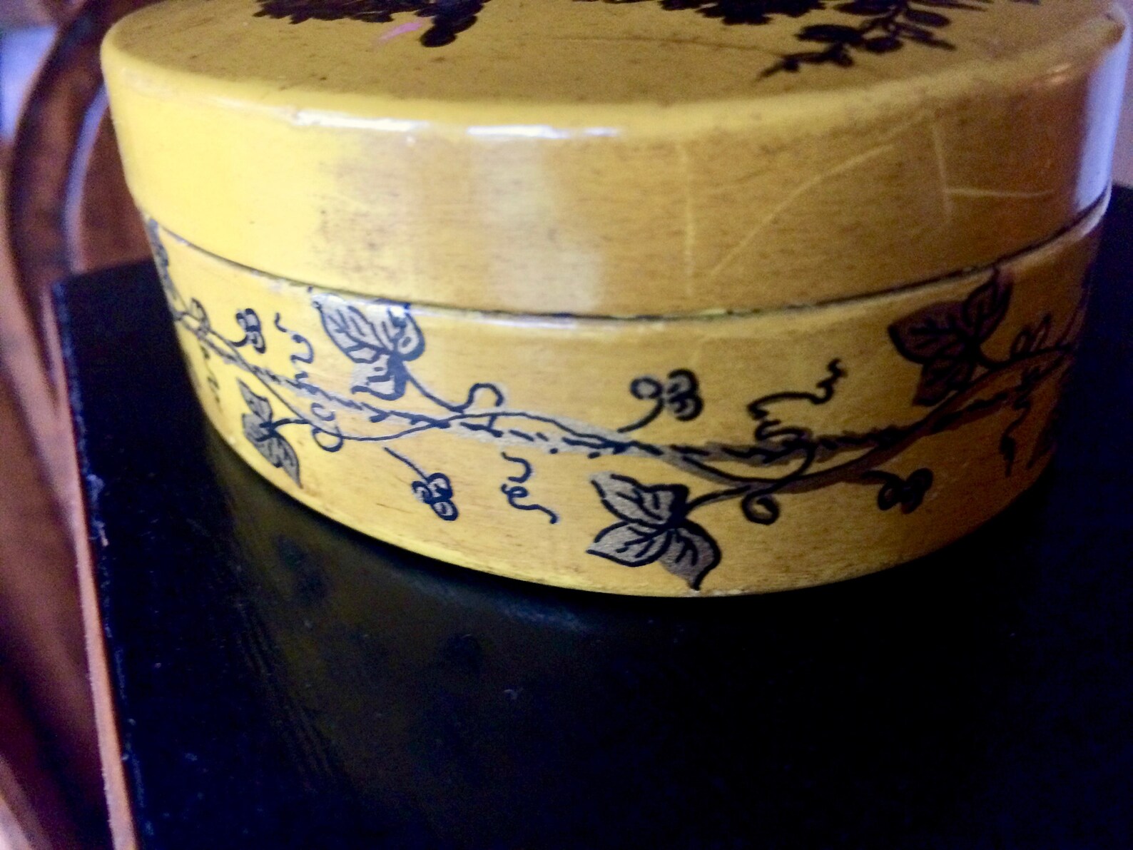 Italian Vintage Tin Decorative Hand Painted Box - Etsy