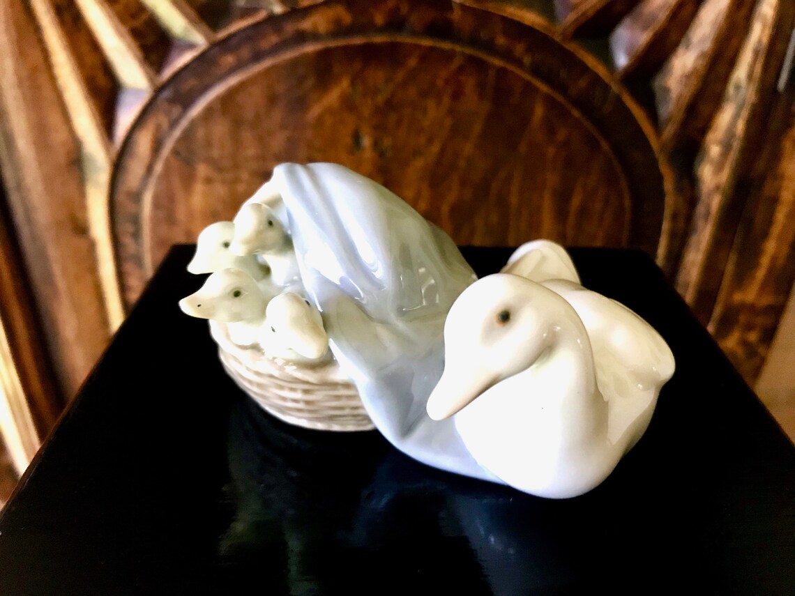 Lladro Ducklings Porcelain Figurine Handmade in Spain 1971-1974 - Etsy
