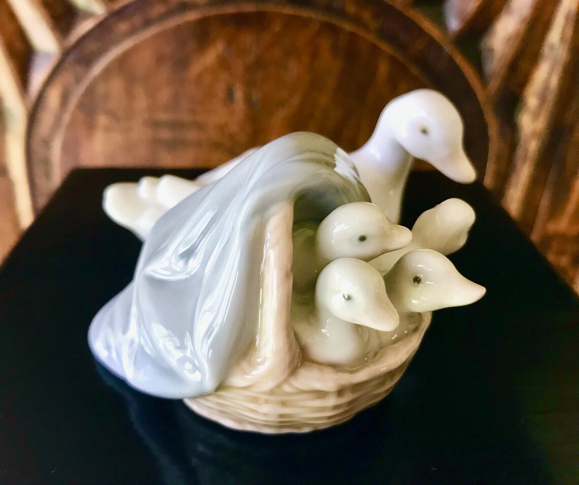 Lladro Ducklings Porcelain Figurine / Handmade in Spain - Etsy