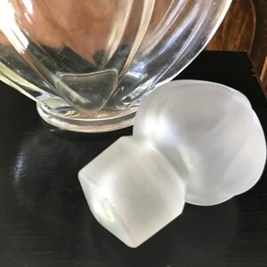 Vintage Avon Collectible Perfume Bottle With Frosted Top / Art Deco ...