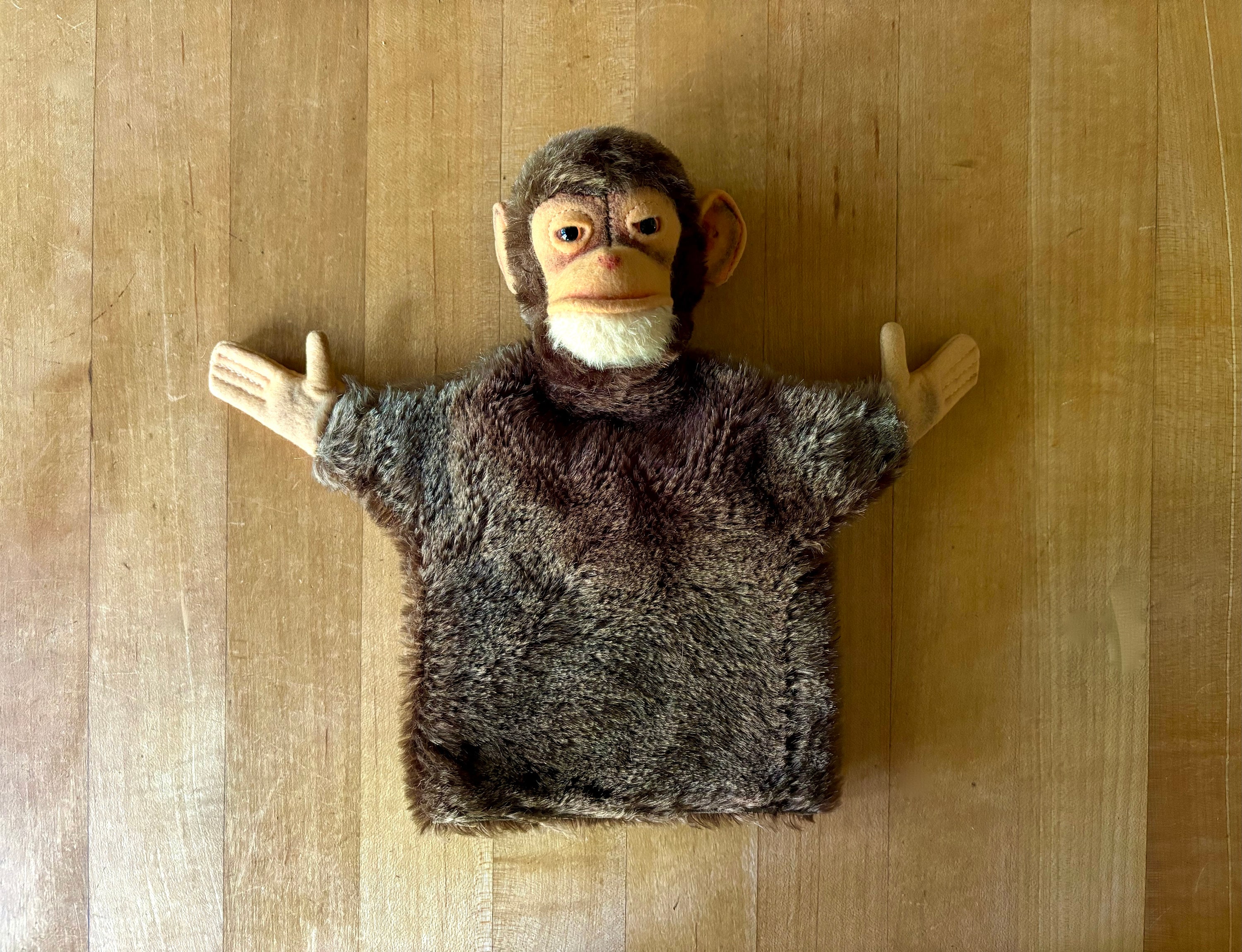 Rare Vintage Steiff "jocko" Chimpanzee Hand Puppet - Etsy