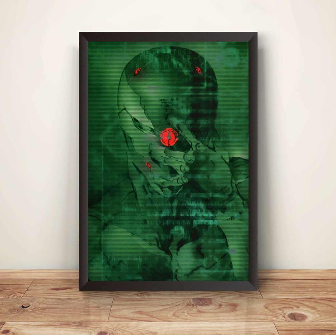 MGS VR Gray Fox Ninja V1 Premium Poster (vectorized Design) - Etsy