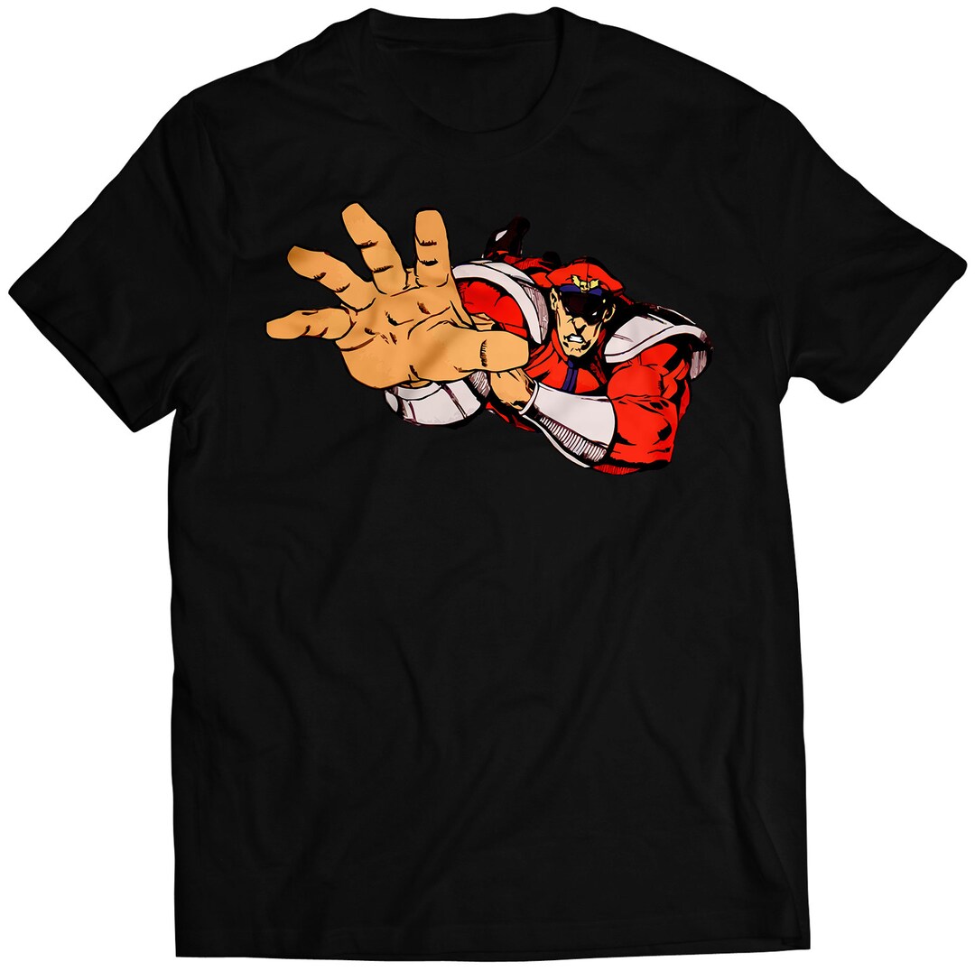 M Bison Dictator SF2 Revival Premium Unisex T-shirt (vectorized Design ...