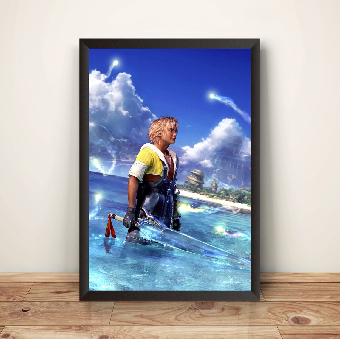 Tidus FFX Premium Poster (vectorized Design) - Etsy