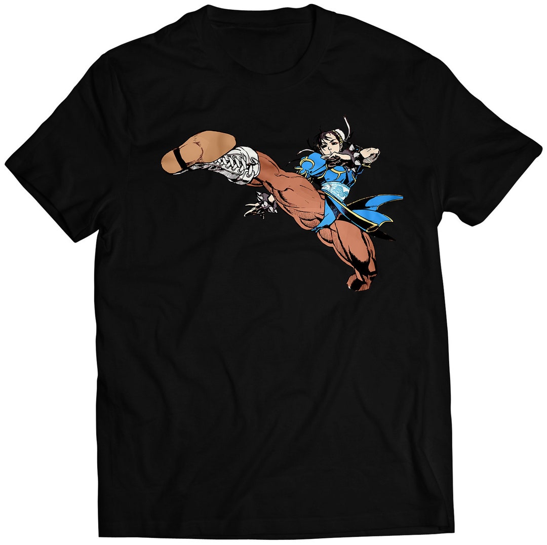 Chun Li SF2 Revival Premium Unisex T-shirt (vectorized Design) - Etsy