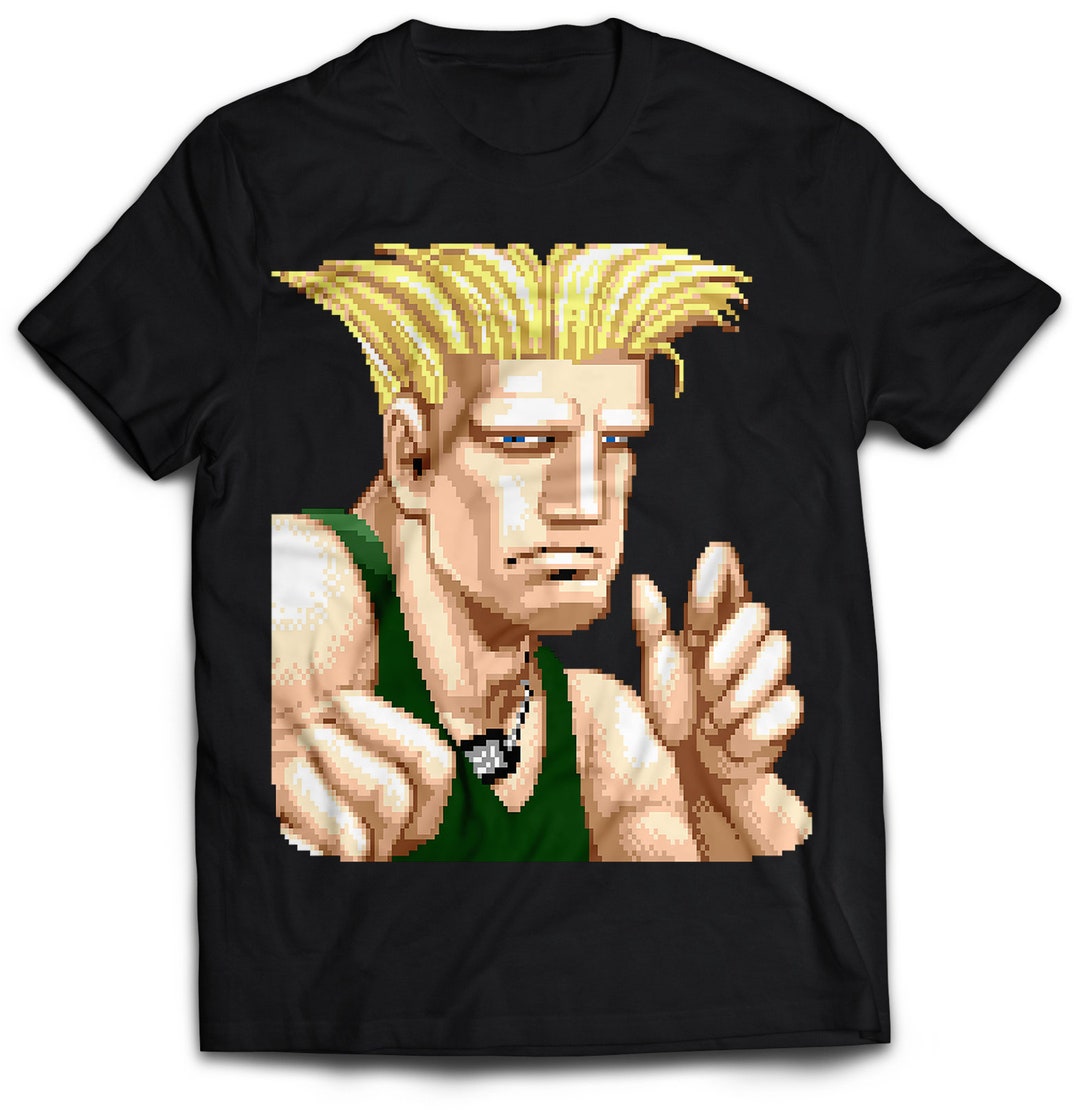 Guile SF2 Portrait Unisex T-shirt - Etsy