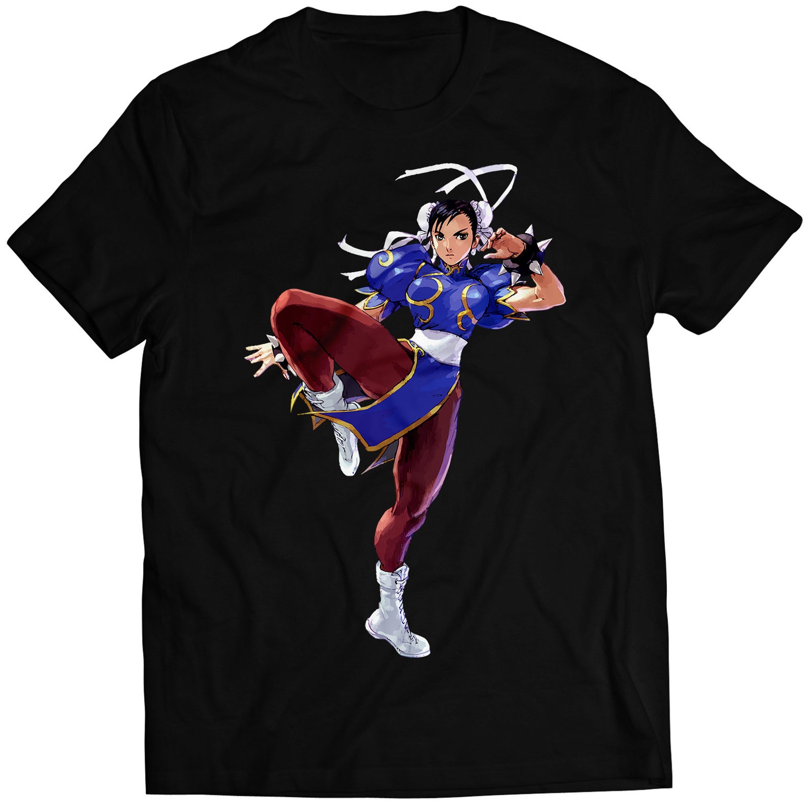 Chun Li Japanese Premium Unisex T-shirt vector. | Etsy