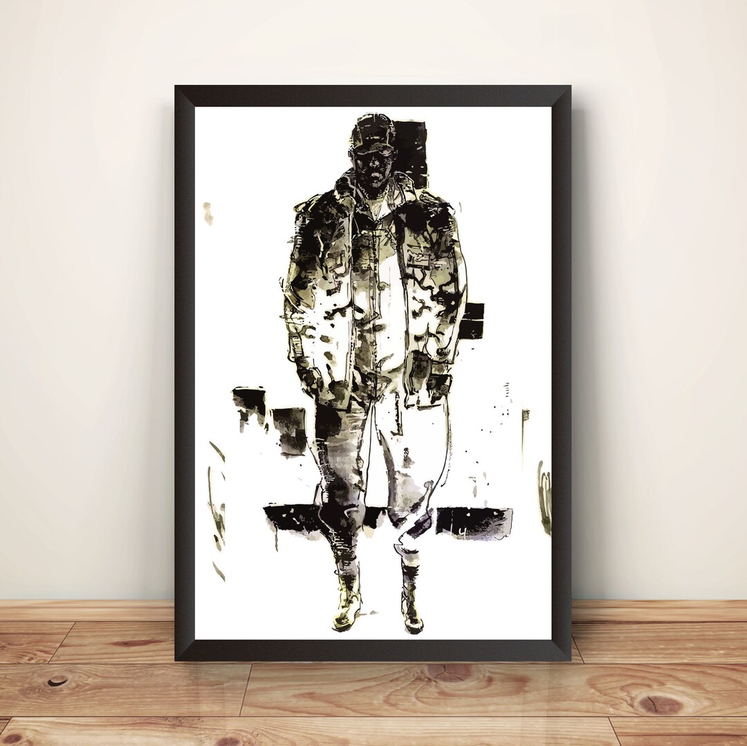 Sigint MGS MGS3 Snake Eater Premium Poster (vectorized Design) - Etsy