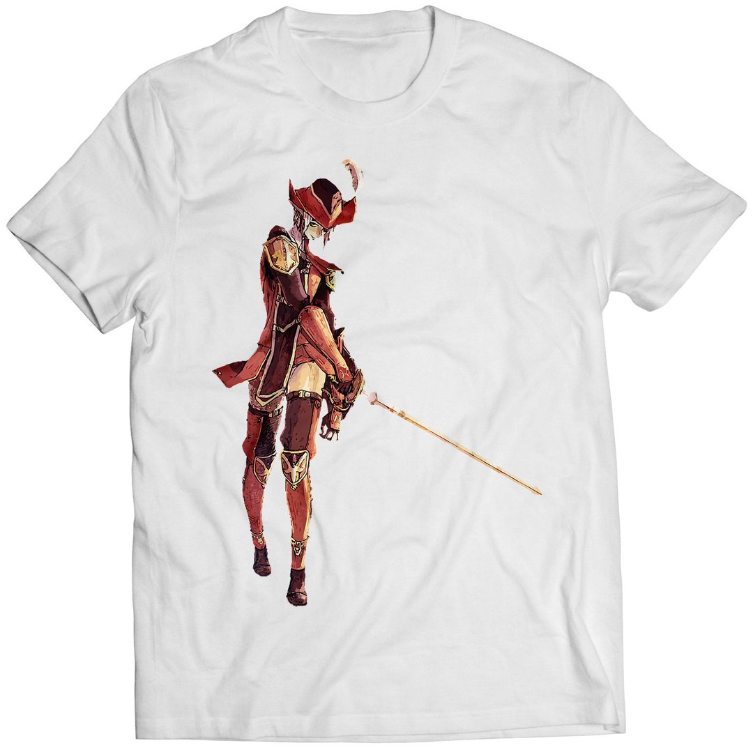 Red Mage FF11 XI Premium Unisex T-shirt (vectorized Design) - Etsy