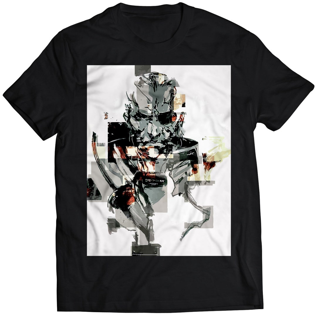 Solidus Snake Sketch MGS Premium Unisex T-shirt (vectorized Design) - Etsy