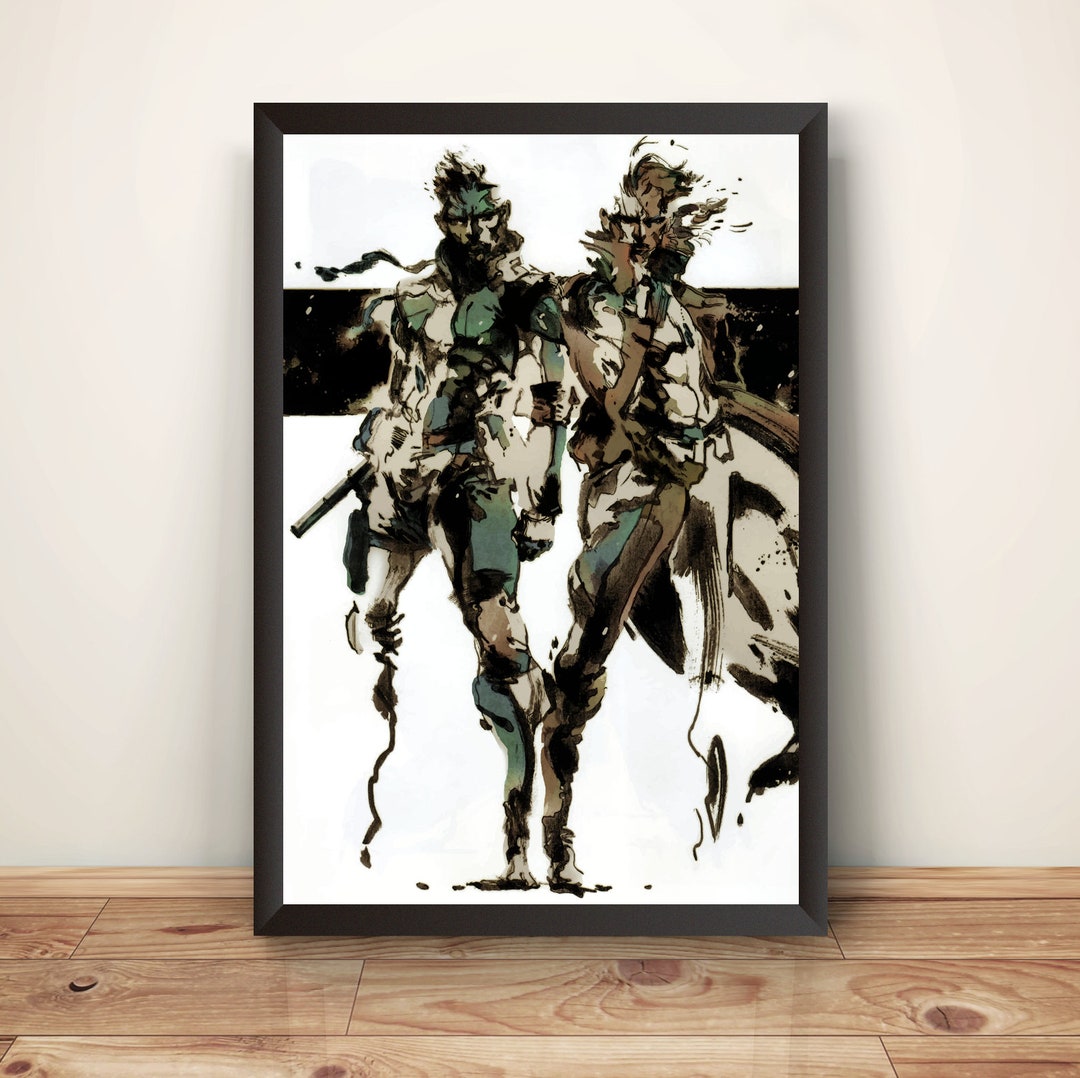 MGS Snake Brothers V2 Premium Poster. - Etsy