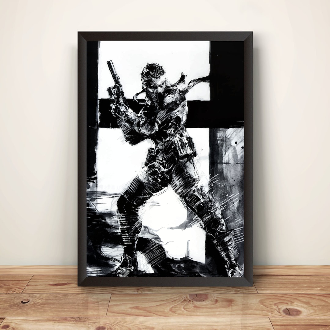 MGS Snake V1 Premium Poster. - Etsy