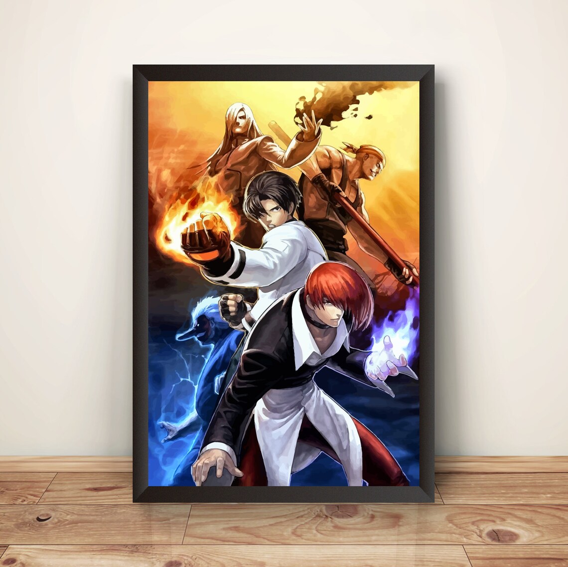 KOF VIII Kof13 Promo Premium Poster (vectorized Design) - Etsy