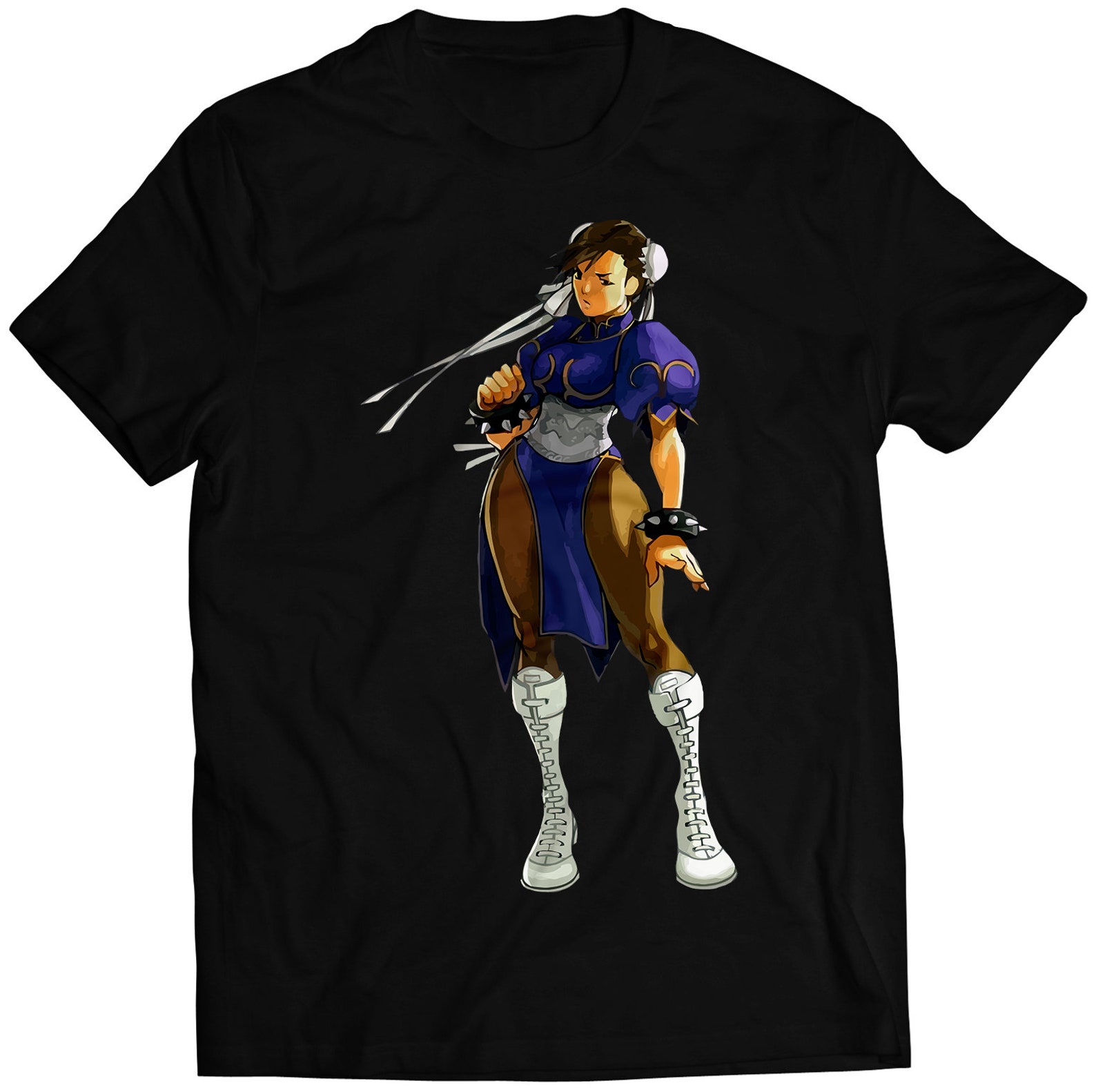 Chun Li V3 Comic Street Fighting Premium Unisex T-shirt - Etsy
