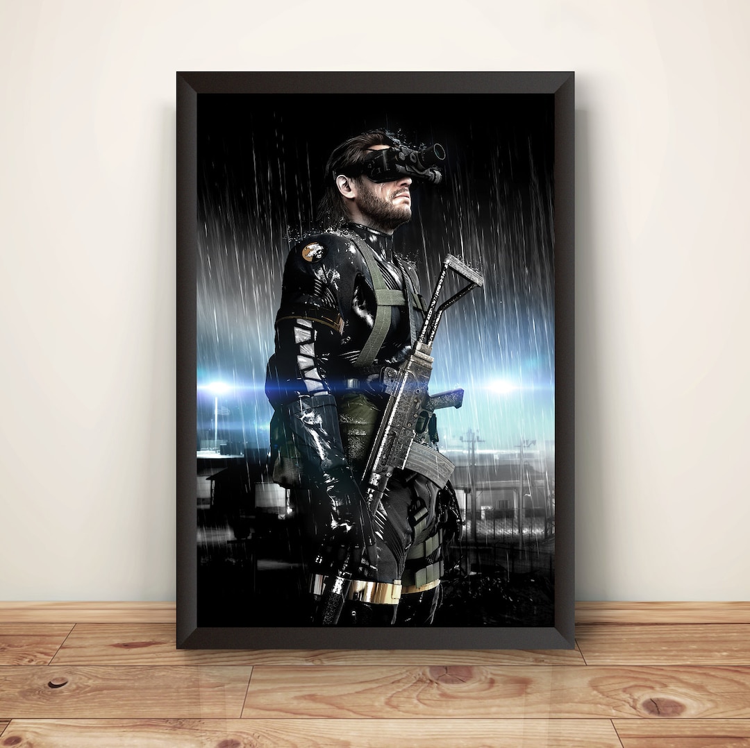 Big Boss MGS Ground Zeroes Premium Poster (vectorized Design) - Etsy
