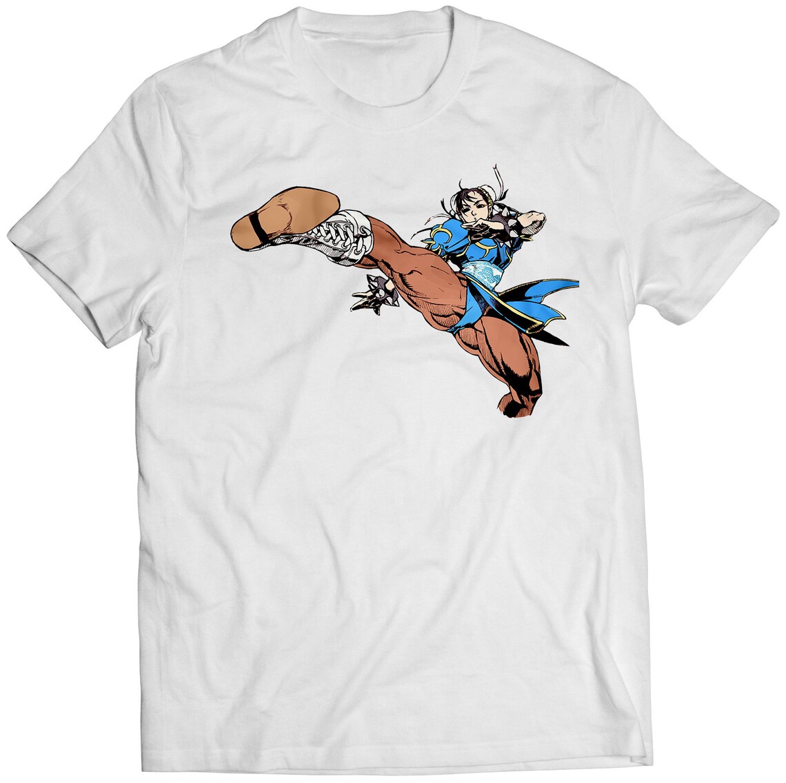Chun Li SF2 Revival Premium Unisex T-shirt vectorized Design - Etsy