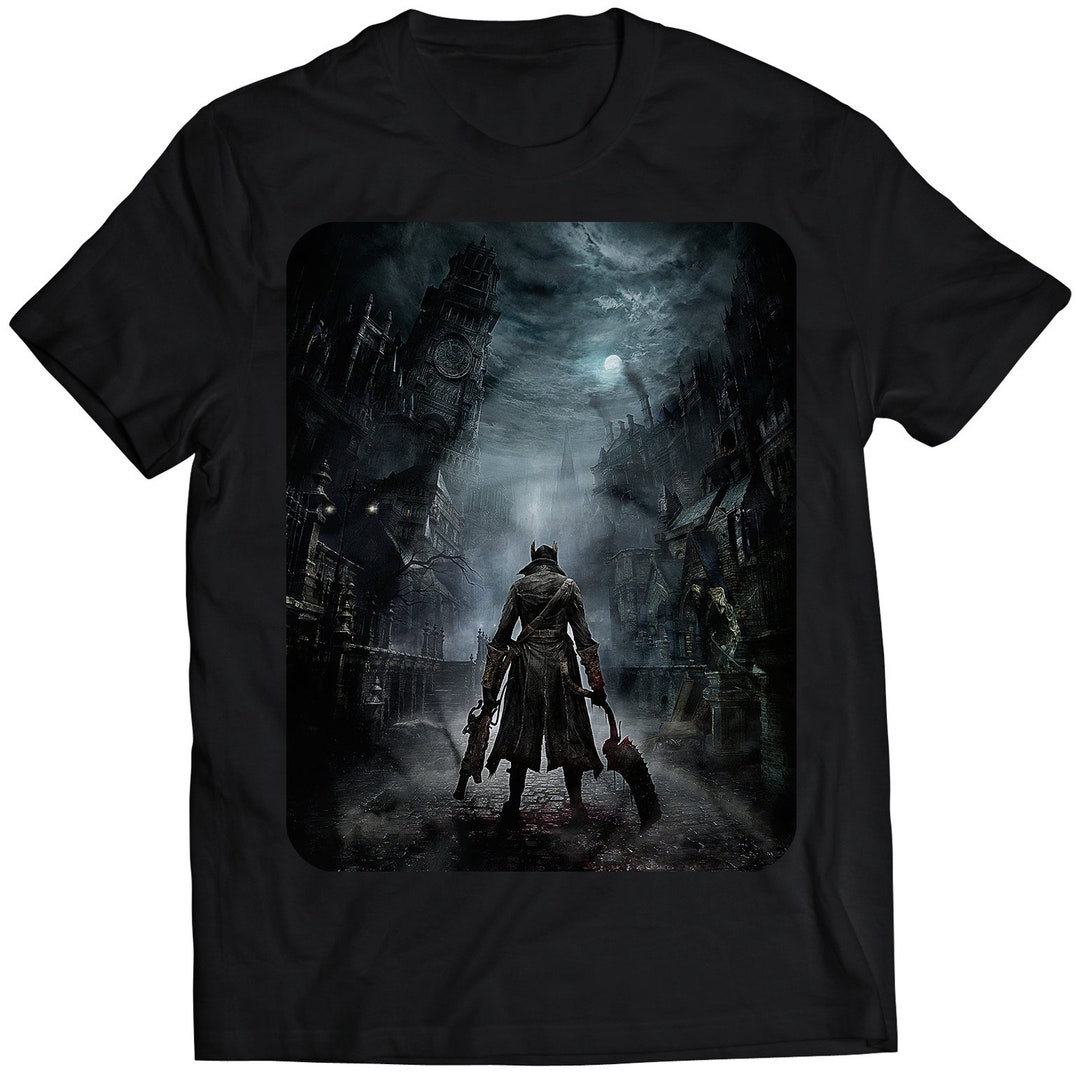 Bloodborne Hunter at Yharnam Premium Unisex T-shirt. - Etsy