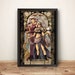 Menat & Rose Street Fighting Tarot Card Premium Poster (vectorized ...