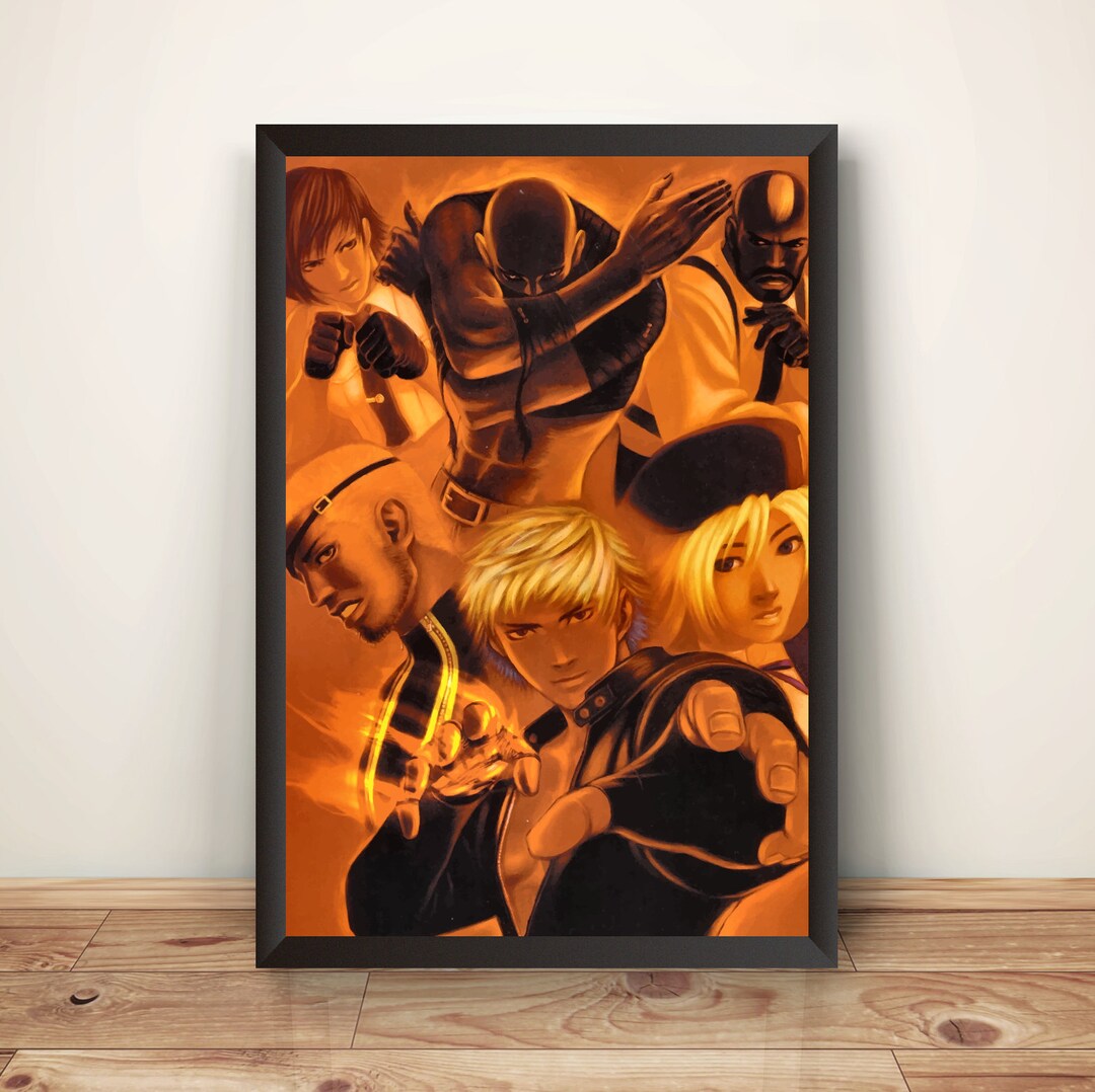 Kof2000 Cover V1 Premium Poster (vectorized Design) - Etsy