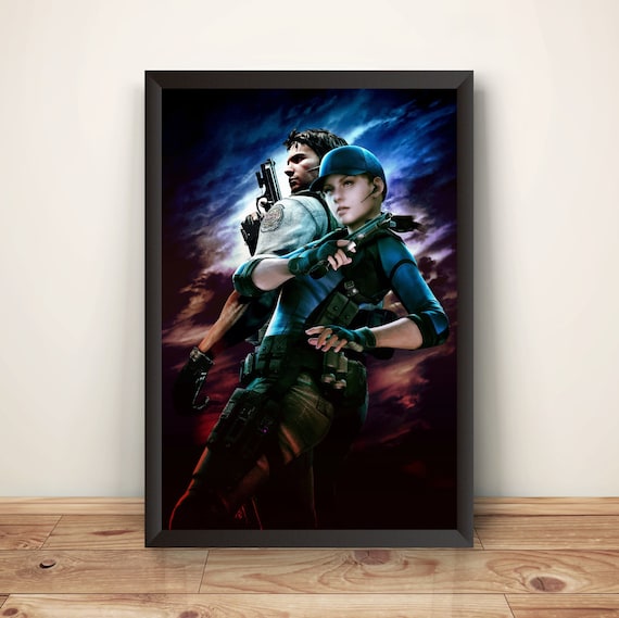 Residence Evil 5 Biohazard Gold Cover Premium Poster vector. - Etsy