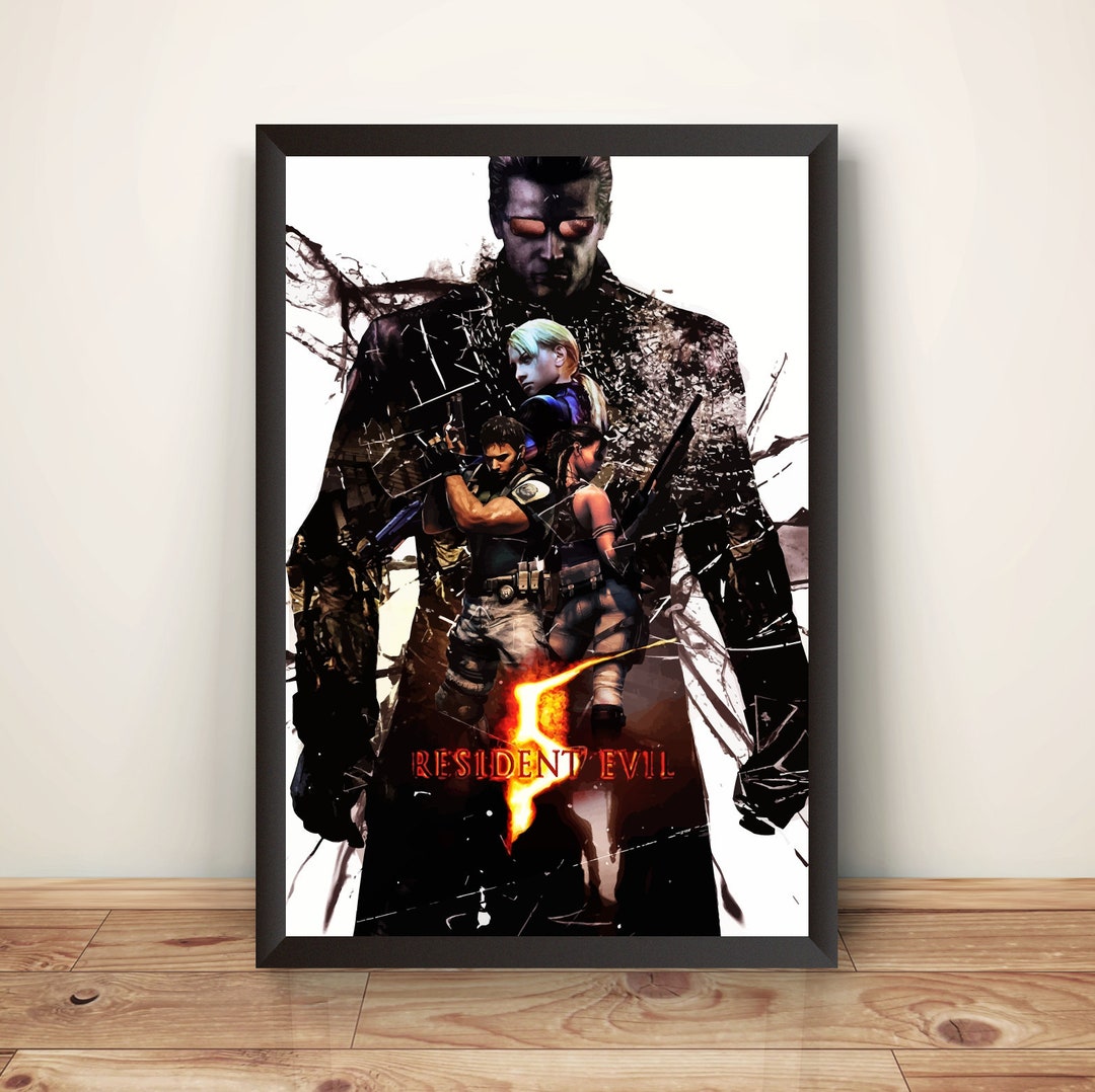 Albert Wesker Uroboros Residence Evil V Premium Poster (vectorized ...